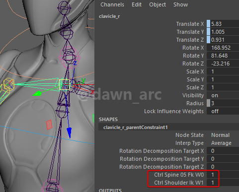 [Maya]Rigging 17 - Clavicles & Fingers